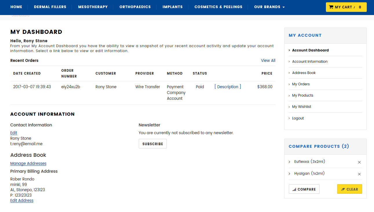Php Ecommerce Shopping Cart Script For 95 Codeclerks 