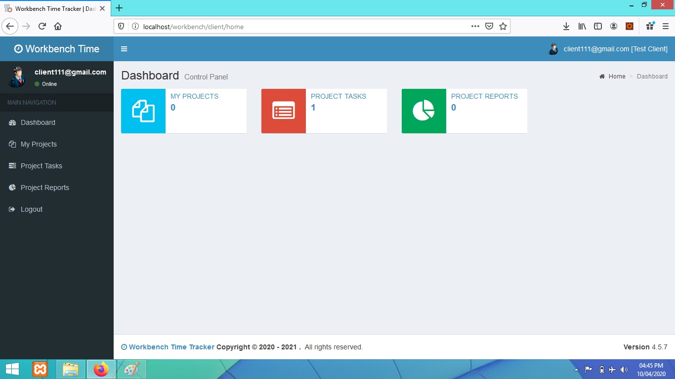 Workbench Project Time Tracker - PHP CodeIgniter for $40 - CodeClerks