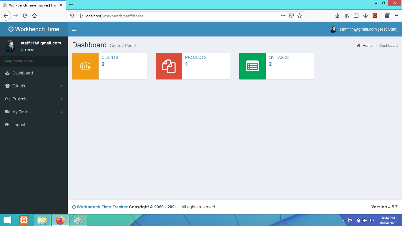 Workbench Project Time Tracker - PHP CodeIgniter for $40 - CodeClerks