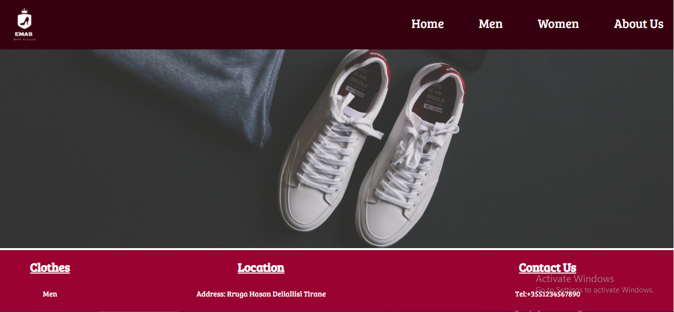 Clothes Website Template HTML CSS For 13 CodeClerks