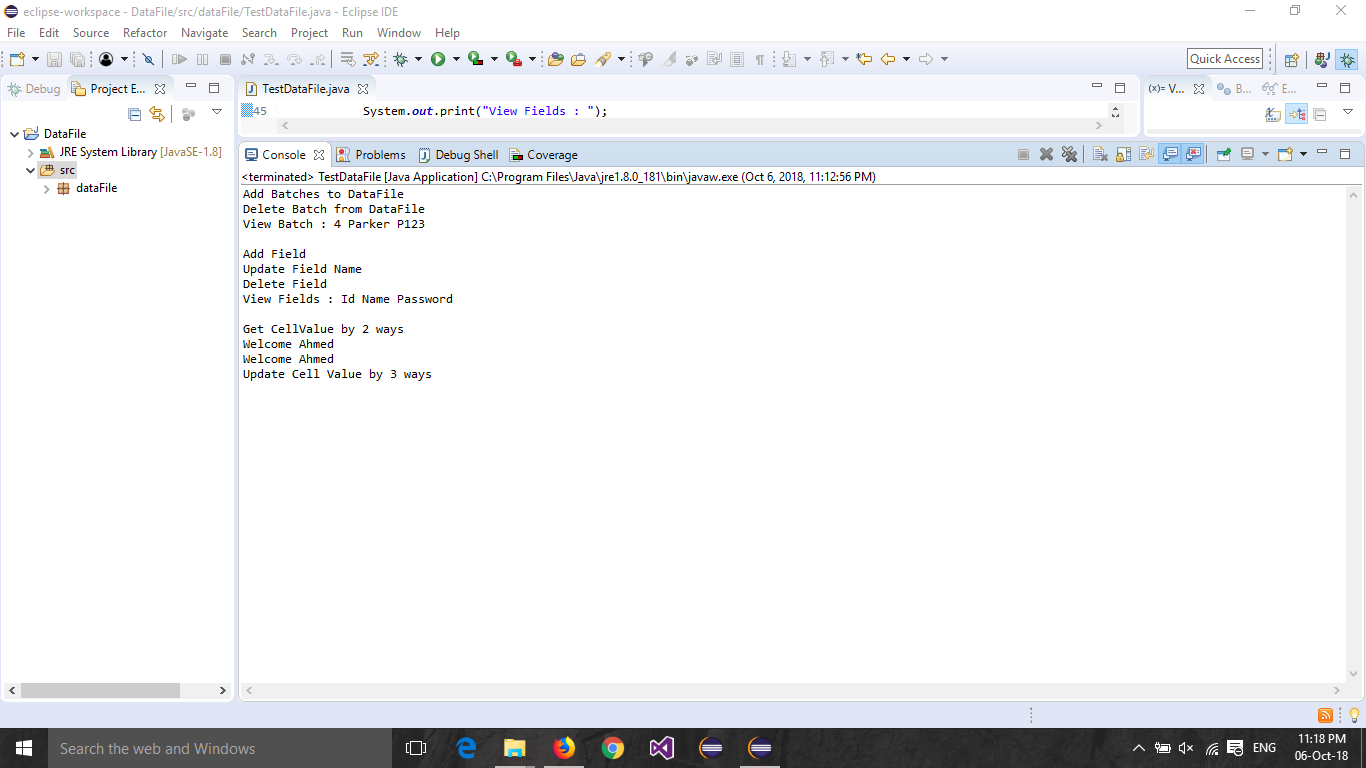 Datafile A Txt Easy To Use Local Database Using Java And Oop Only For 5 Codeclerks 9667
